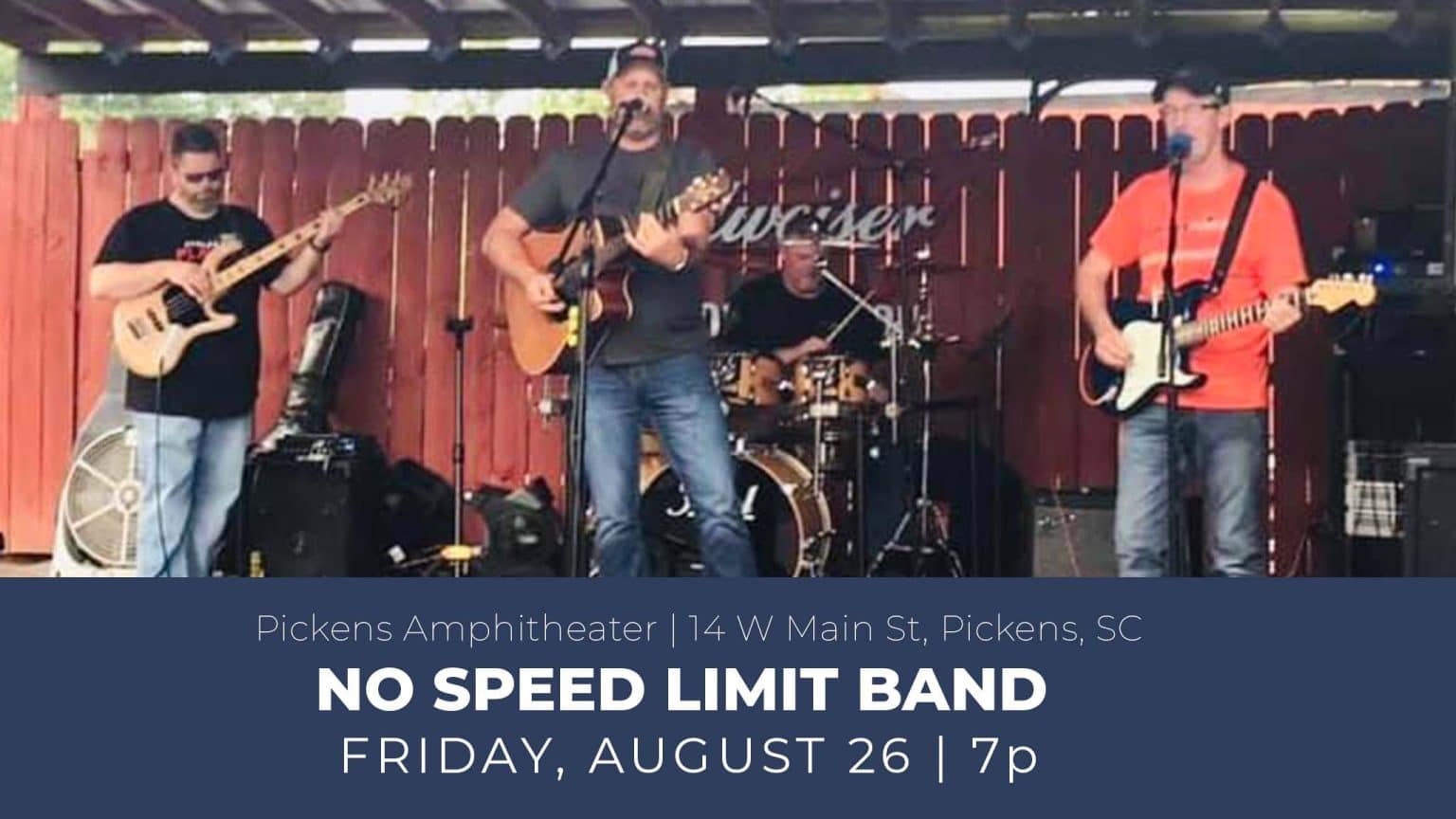 No Speed Limit Band - Visit Pickens, SC